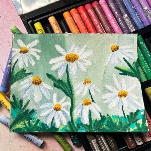 Flower Oil Pastel Drawing: A Step-by-Step Guide